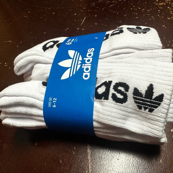 adidas | Underwear & Socks | Adidas Mens White Arch Support Classic ...
